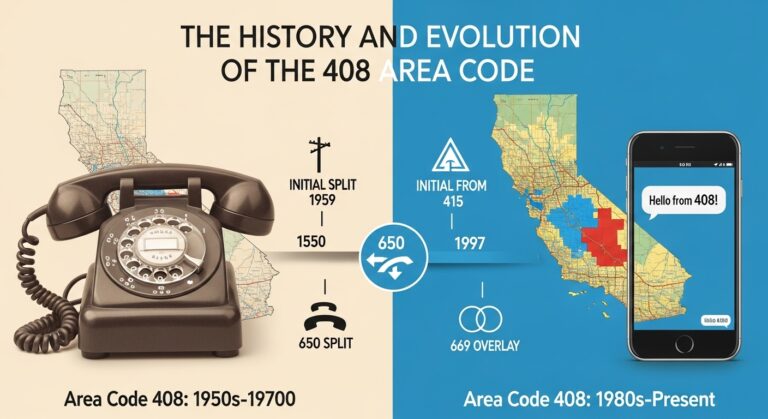 The History and Evolution of the 408 Area Code - The Yard HSV